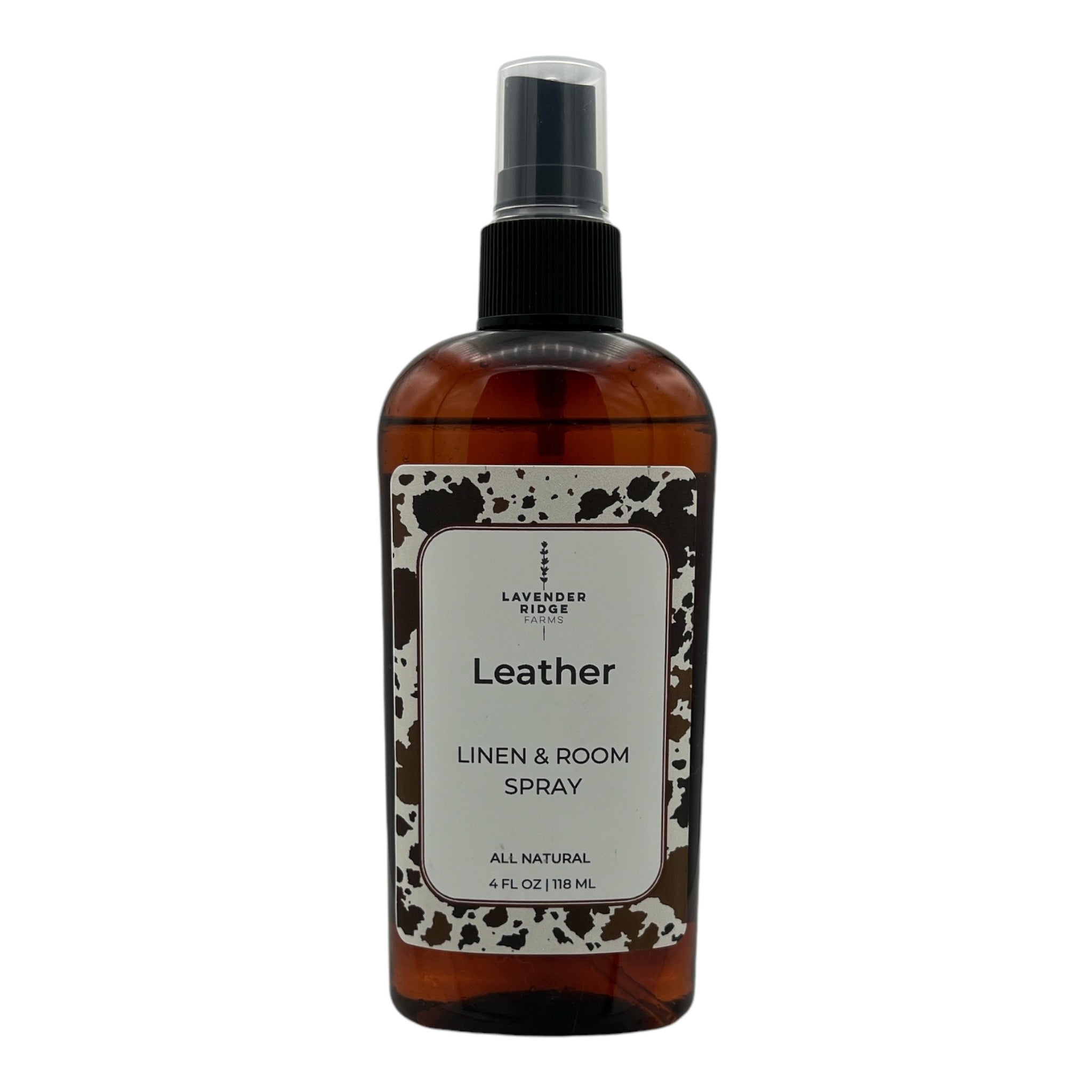 Linen & Room Spray - Leather – Lavender Ridge Farms